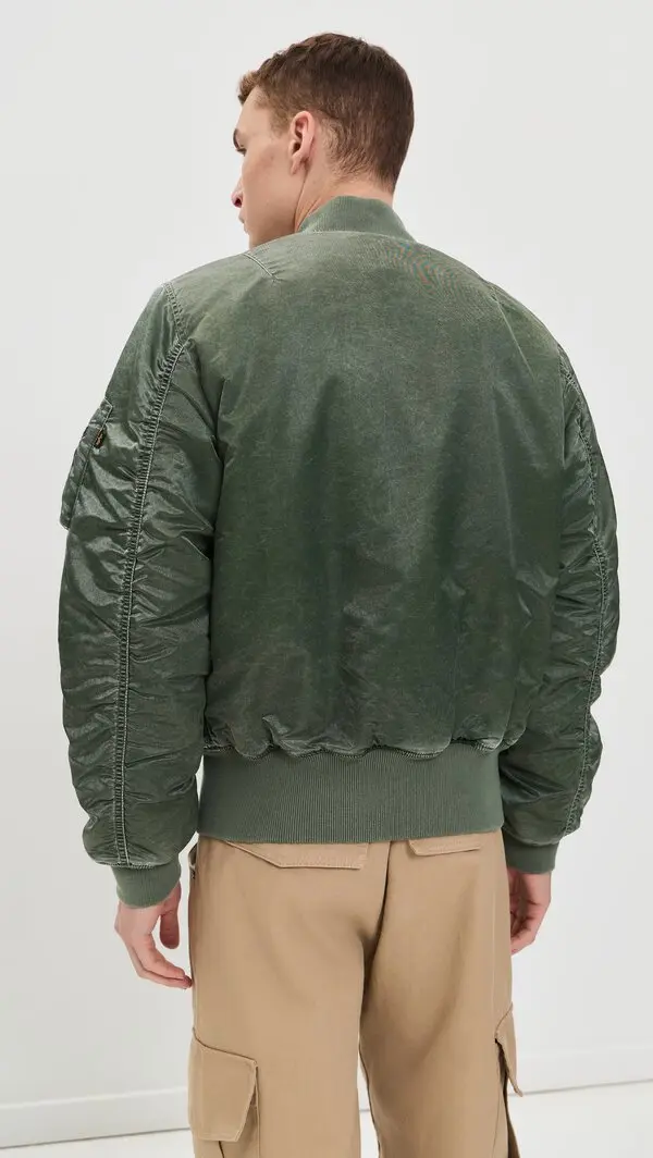 Alpha Industries Ma-1 Battlewash Heritage Fit Bomber Jacket