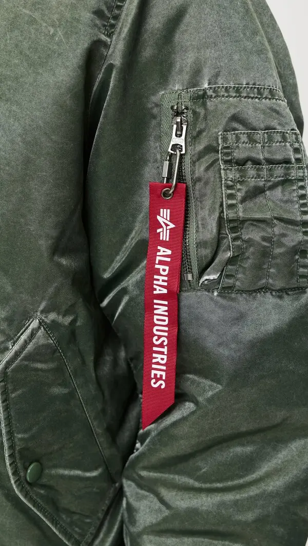 Alpha Industries Ma-1 Battlewash Heritage Fit Bomber Jacket