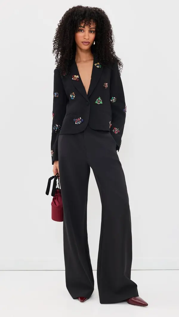 Cinq À Sept Crown Jewel Le Petit Karlie Blazer