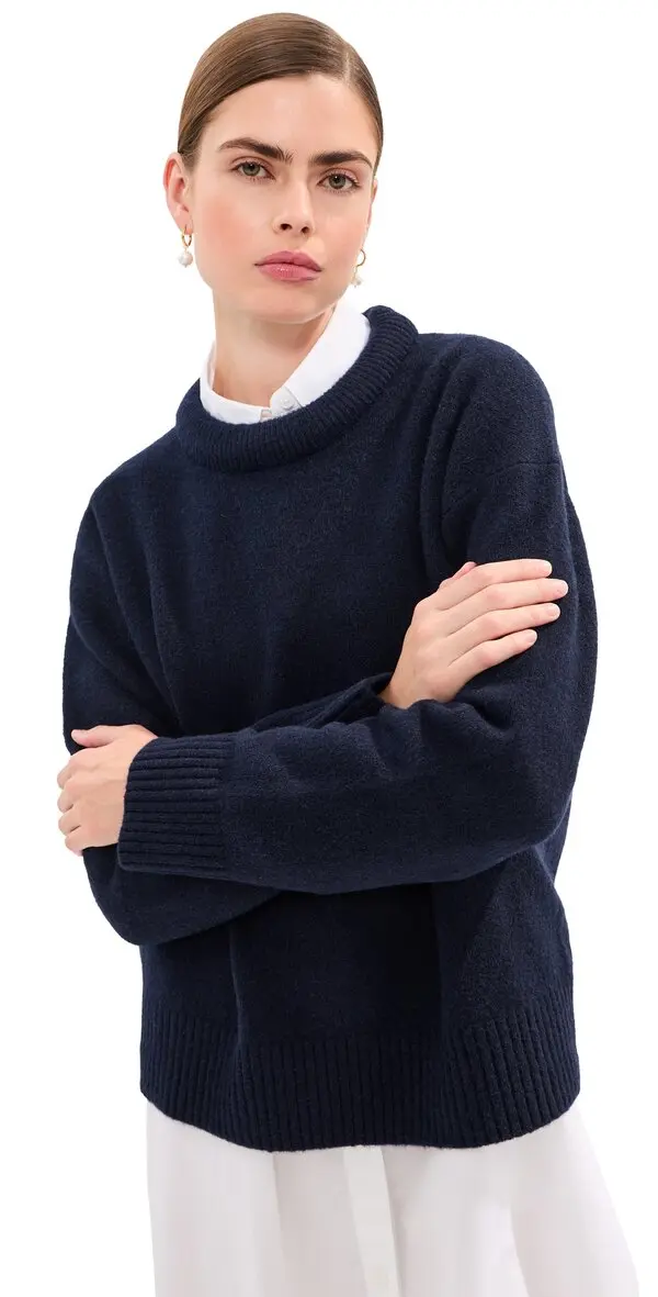 LE BOP Amber Sweater - Navy