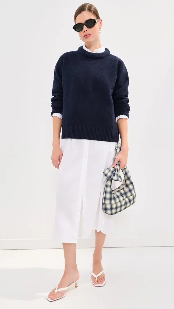 LE BOP Amber Sweater - Navy
