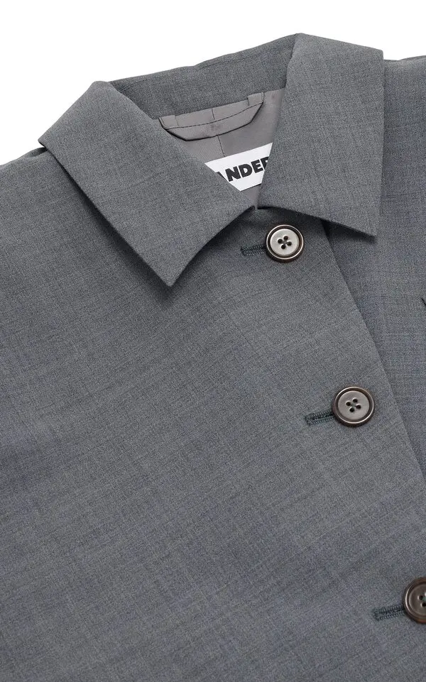 JIL SANDER Wool-blend Blazer
