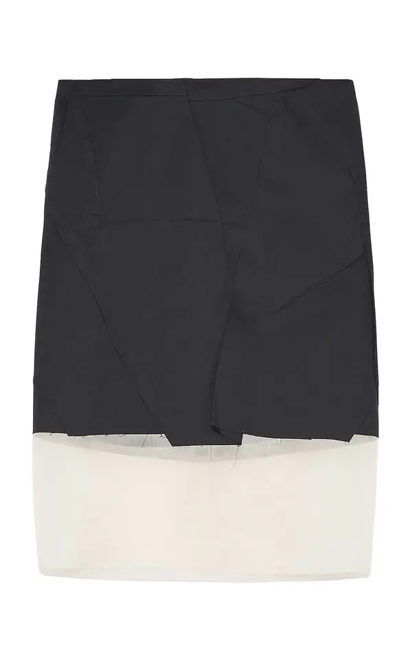 JIL SANDER Colorblocked Midi Skirt - Multi