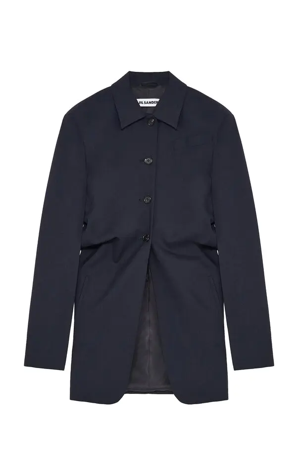 JIL SANDER Contoured Wool Blazer