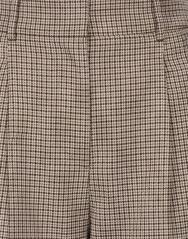 Brunello Cucinelli Plaid Wool Trousers