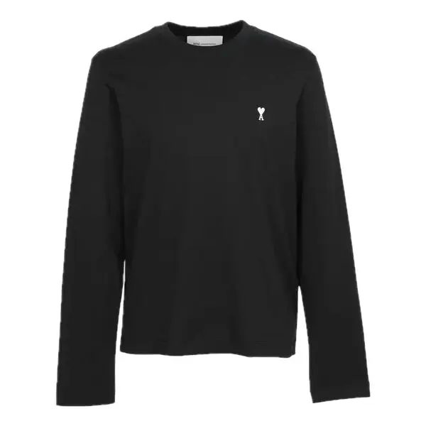 AMI Paris Long Sleeve T-shirt - Black