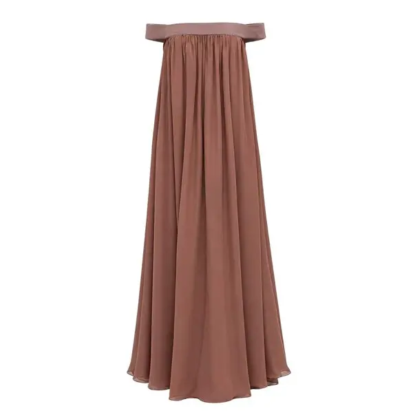 HUMANS & LAND The Bilqis – Chiffon Silk Dress