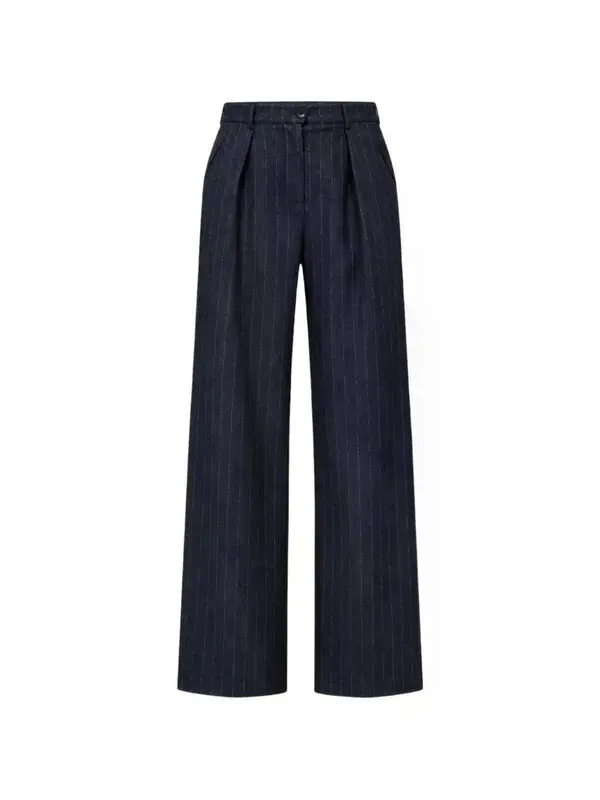 NENETTE Pinstripe-pattern Palazzo Pants