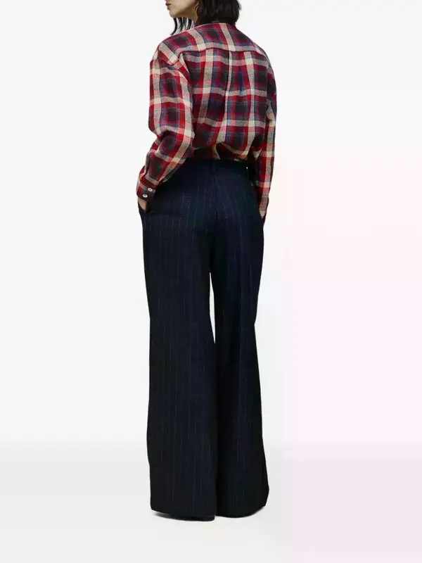 NENETTE Pinstripe-pattern Palazzo Pants