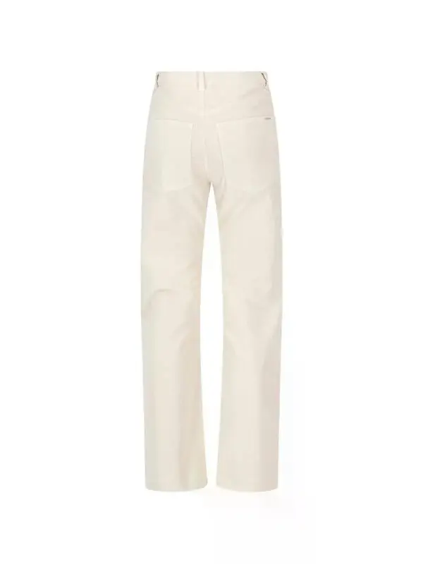SLOWEAR Corduroy Straight-leg Trousers