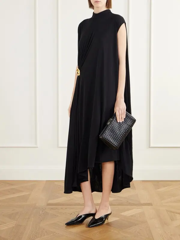 Bottega Veneta Intrecciato Leather Clutch