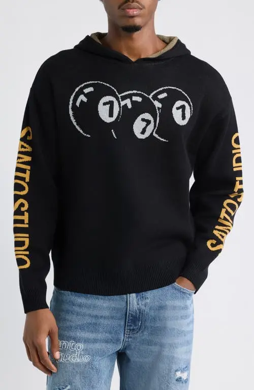 SANTO STUDIO 777 Knit Hoodie