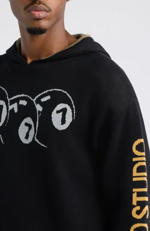 SANTO STUDIO 777 Knit Hoodie