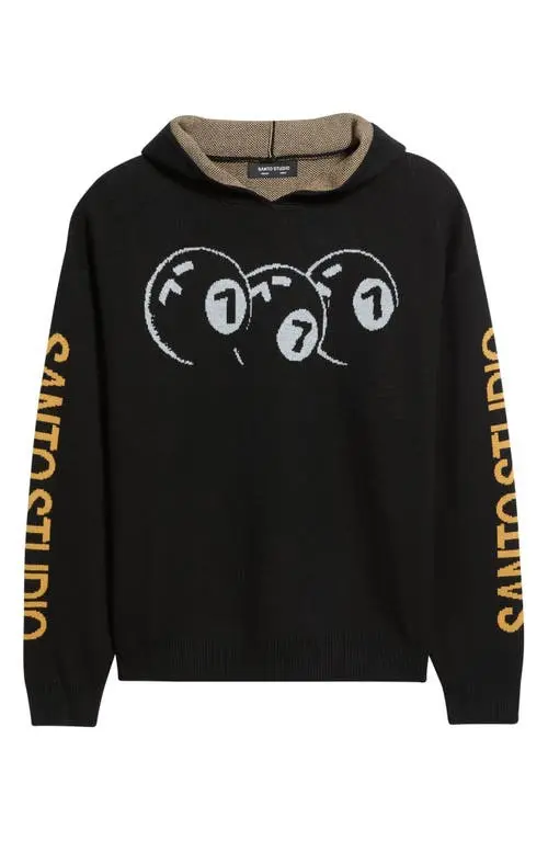SANTO STUDIO 777 Knit Hoodie