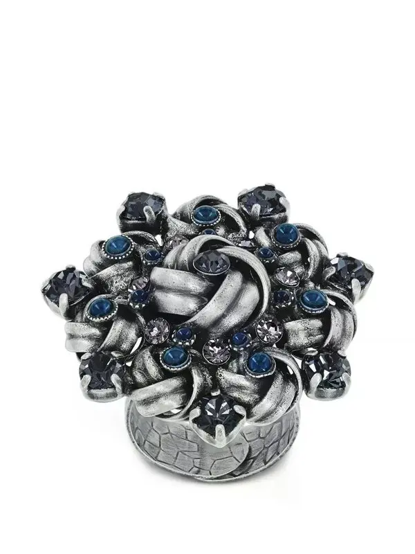 KONPLOTT La Comtesse Ii Crystal-knot Ring