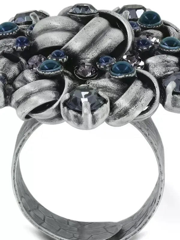KONPLOTT La Comtesse Ii Crystal-knot Ring