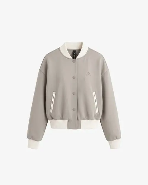 ALPENHAUS Women’s Liorel Cropped Bomber - Stone