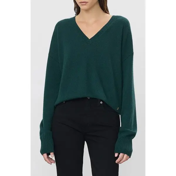Eterne Marcel V-neck Cashmere Blend Sweater