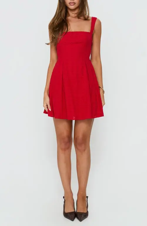 Princess Polly Xanthus Embroide Minidress