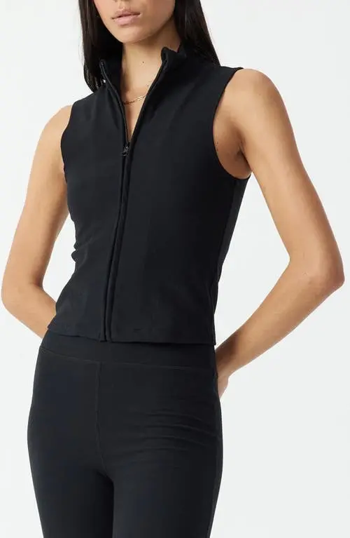 The Upside Divina Lizzy Zip Tank Top