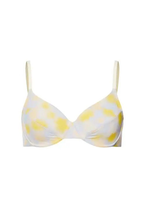 Hanro Monea Watercolor Underwire Bra - Soft Spring Forms