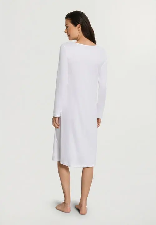 Hanro Belen Embroidered Cotton Nightgown