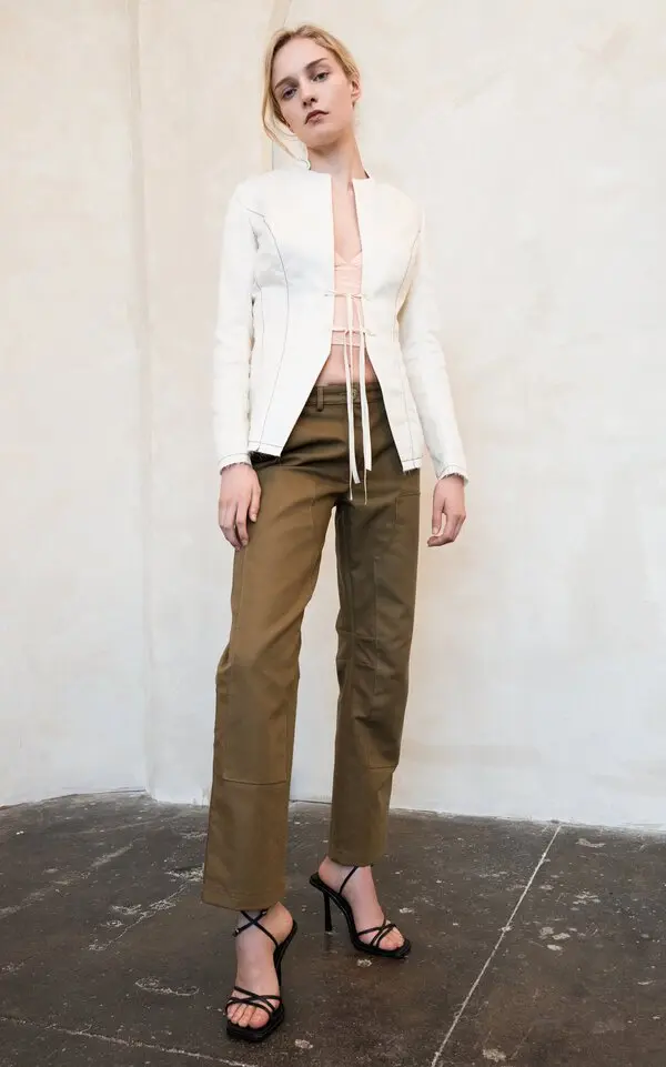 KATE HUNDLEY Exclusive Carpenter Cotton Pants