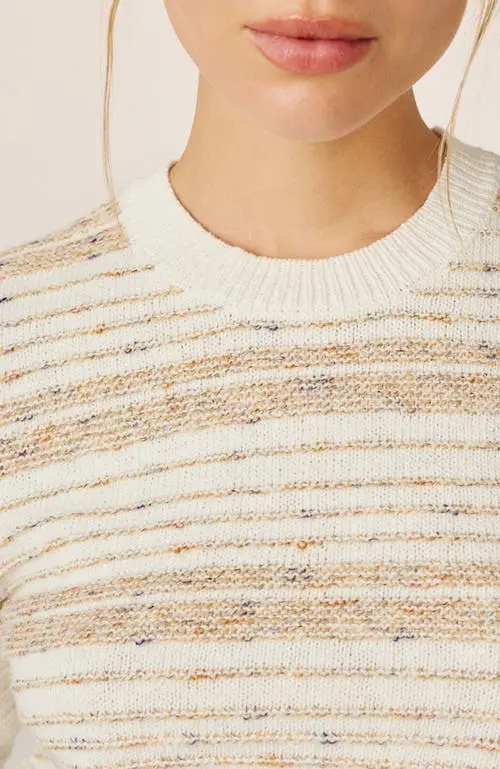 ALMA EN PENA Striped Knit Top