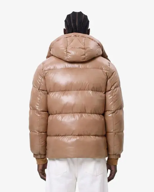 ALPENHAUS Montfort ¾ Length Relax-fit Puffer - Camel