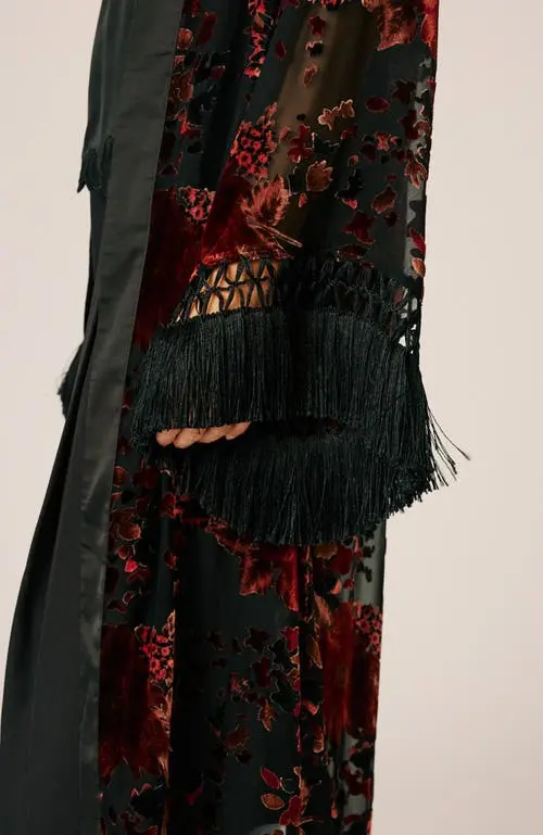 ALMA EN PENA Fringed Tunic