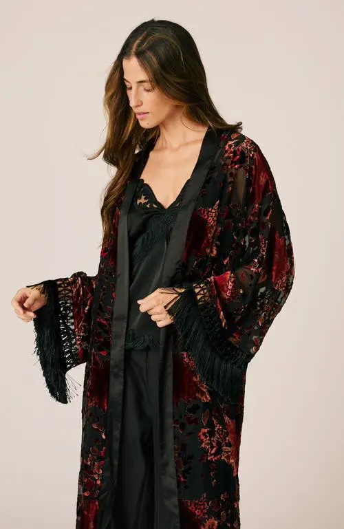 ALMA EN PENA Fringed Tunic