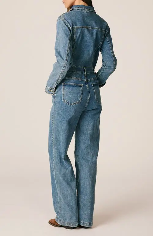 ALMA EN PENA Long Denim Overalls
