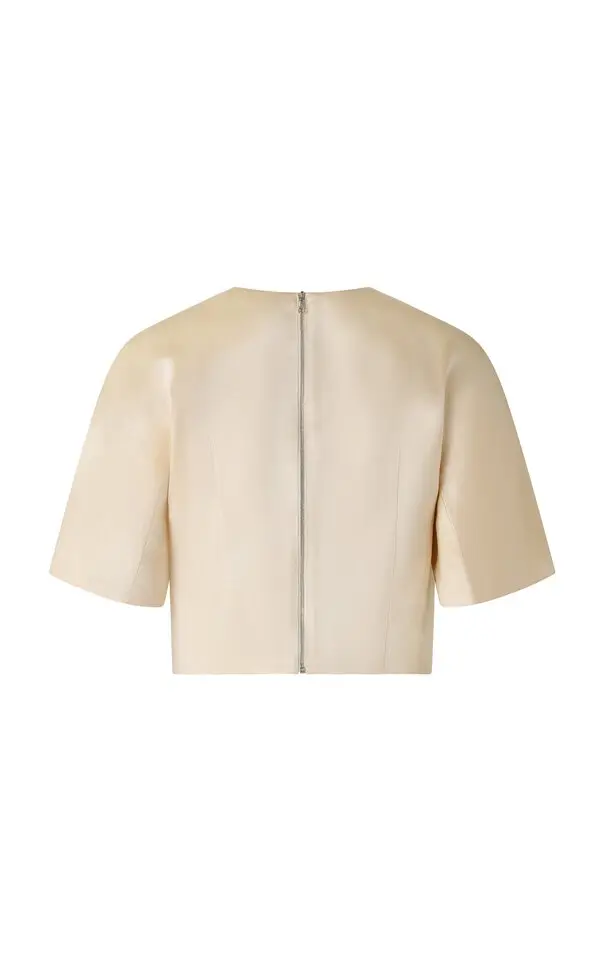 KATE HUNDLEY Exclusive Silk Baby Tee