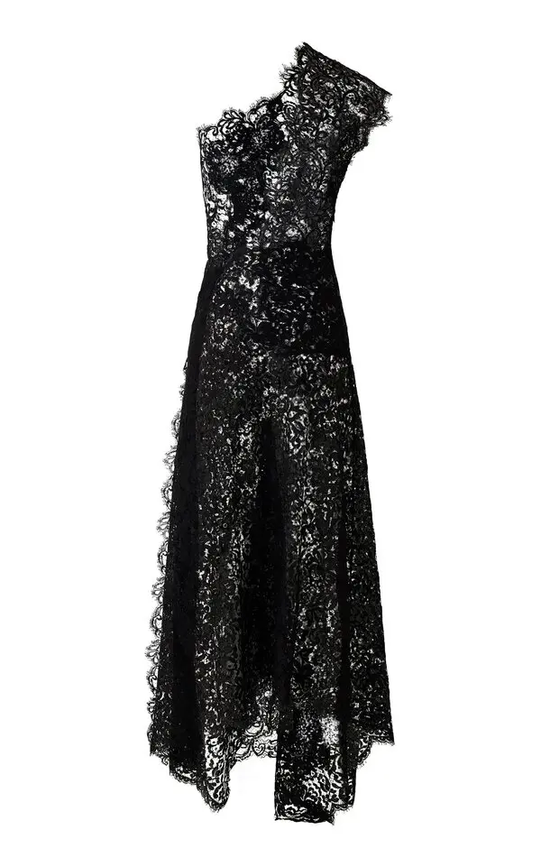 KATE HUNDLEY Exclusive Spiral Lace Gown