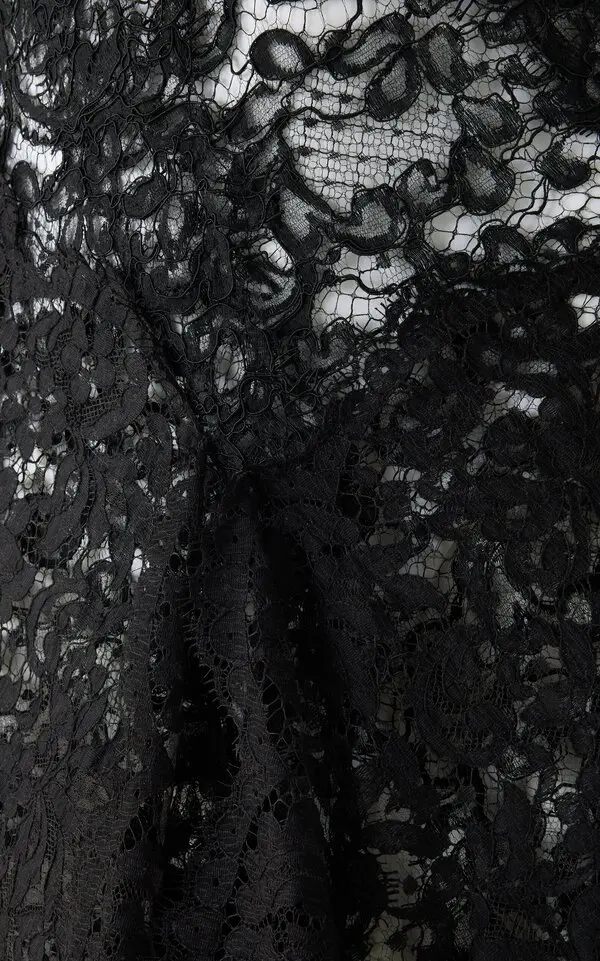 KATE HUNDLEY Exclusive Spiral Lace Gown