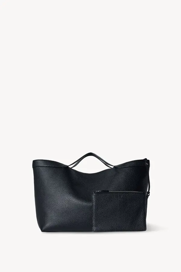 THE ROW Large Kit Tote Bag - Black
