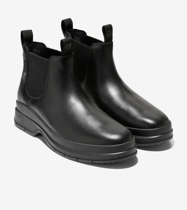 Cole Haan Windham Grand Chelsea Waterproof Boots - Black