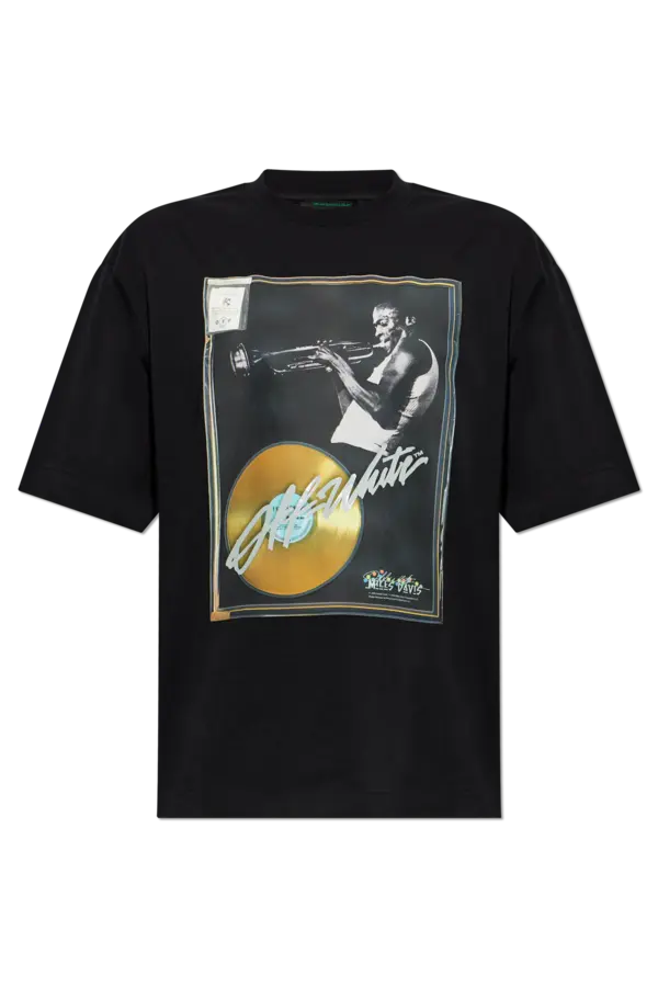 Off-White Printed T-shirt - Black