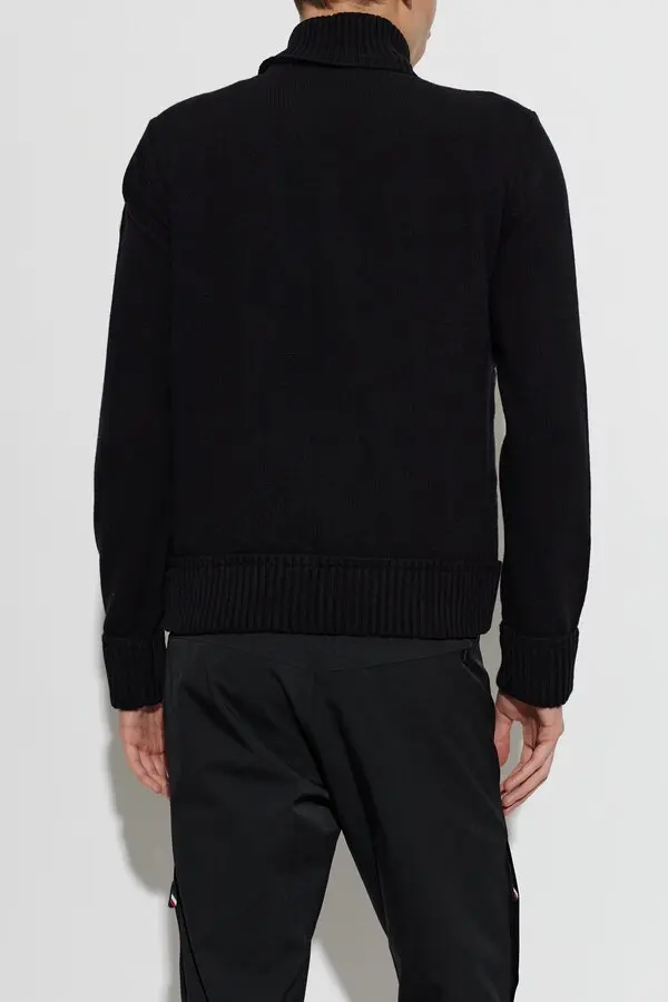 Moncler Quilted-front Cardigan