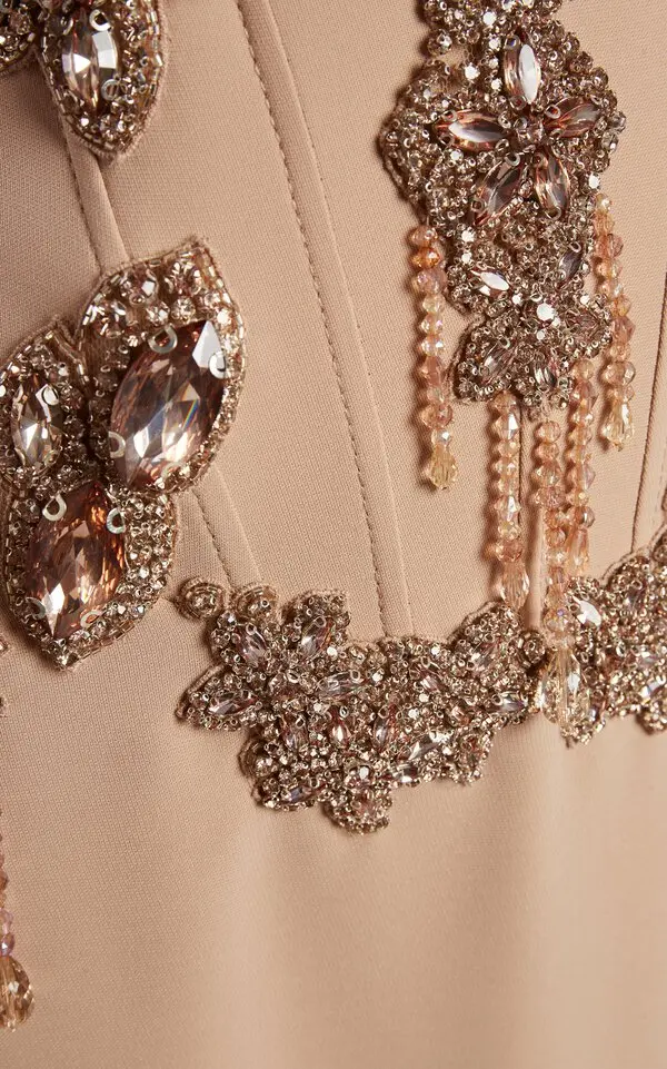 Zuhair Murad Embroidery-embellished Cady Maxi Dress
