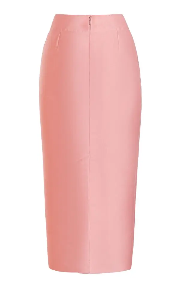 Zuhair Murad Mikado Midi Skirt
