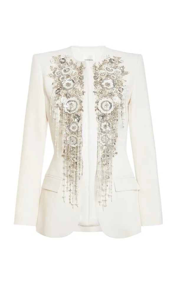 Zuhair Murad Bead Embroidered Jacket