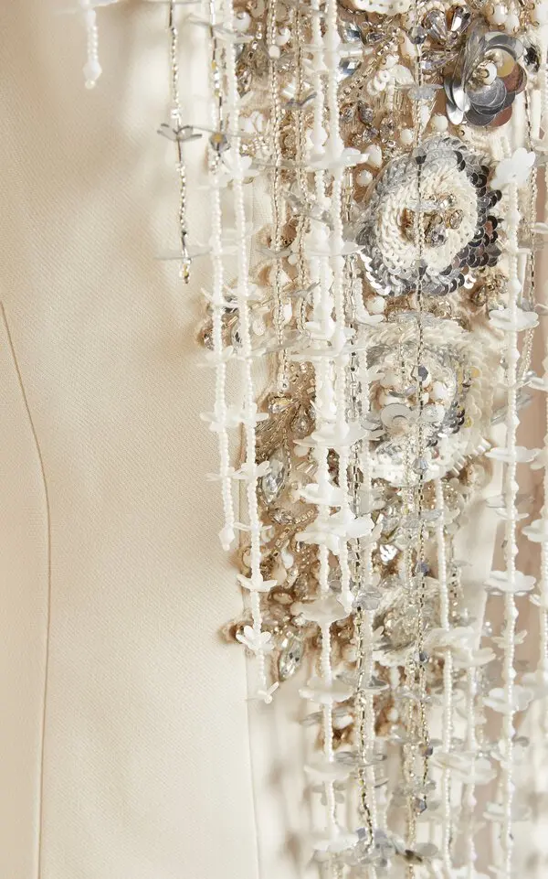 Zuhair Murad Bead Embroidered Jacket