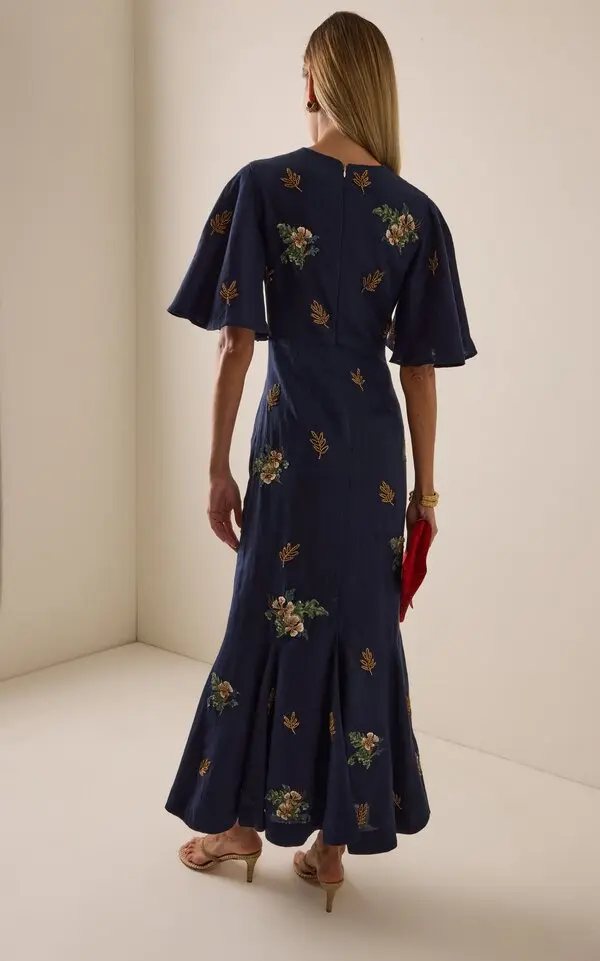Agua Bendita Ave Anhelo Maxi Dress