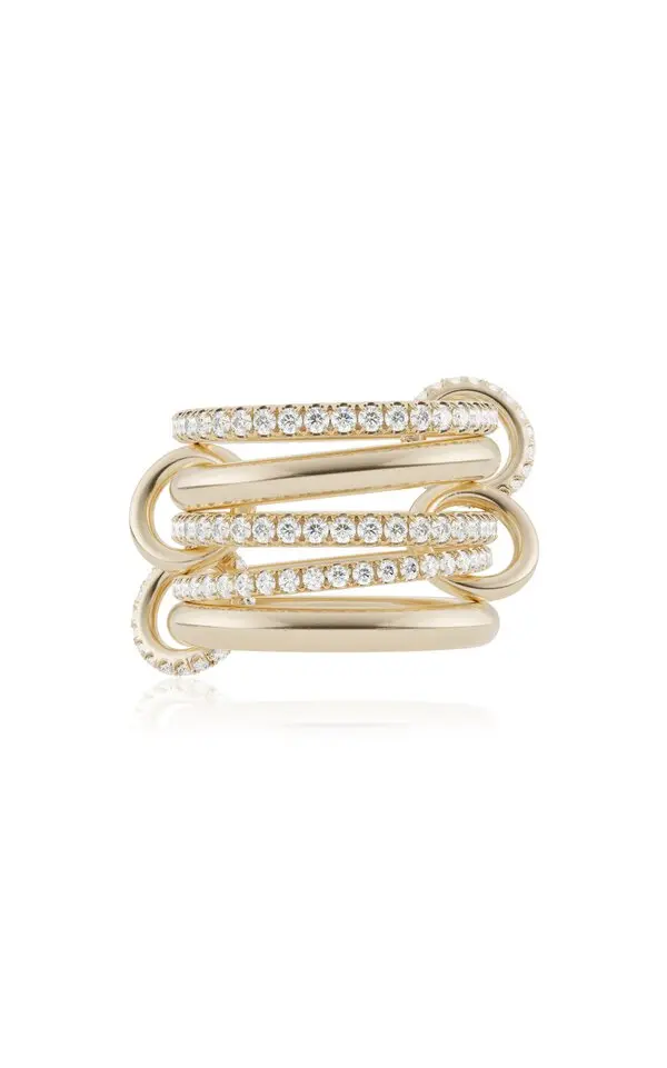 SPINELLI KILCOLLIN Aquarius 18k Yellow Diamond Aquarius Ring - Gold