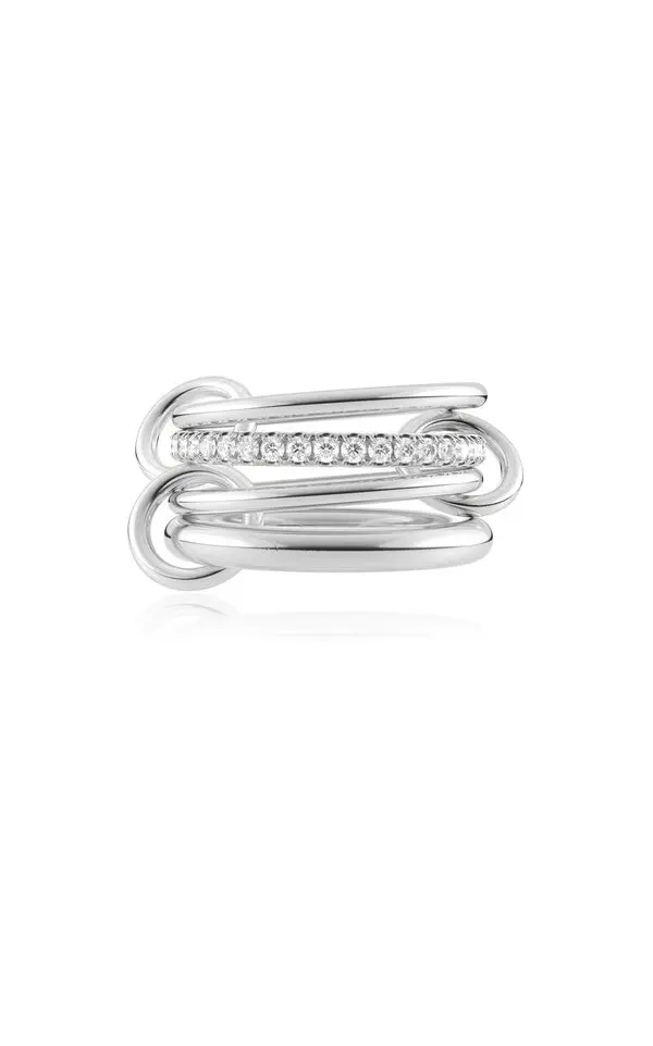 SPINELLI KILCOLLIN Nimbus Sterling Diamond Ring - Silver