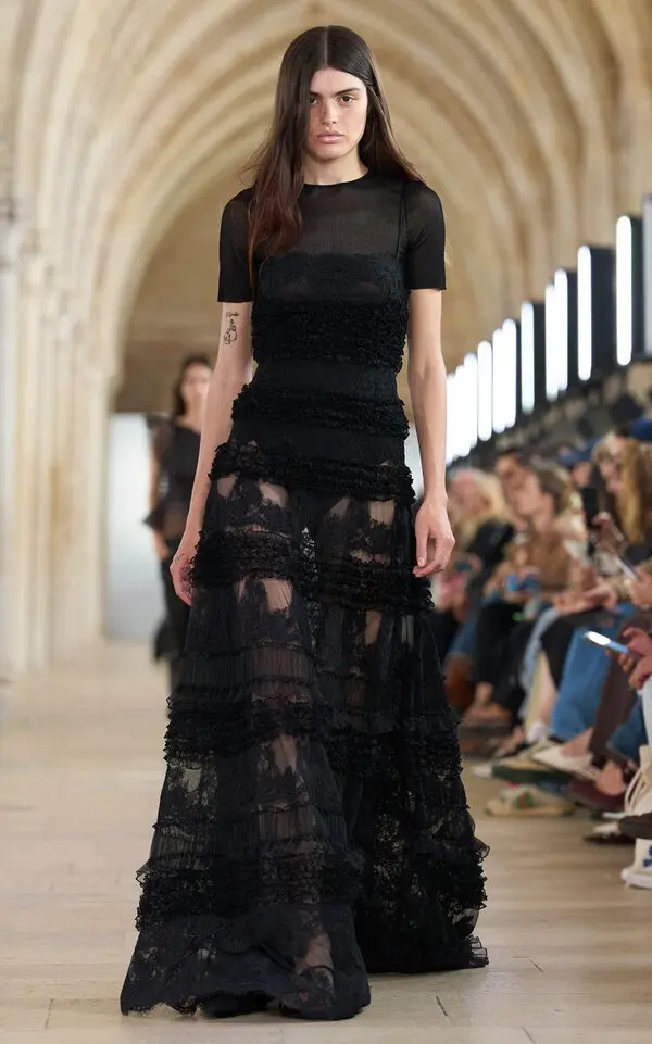 Aje Solene Lace Maxi Dress