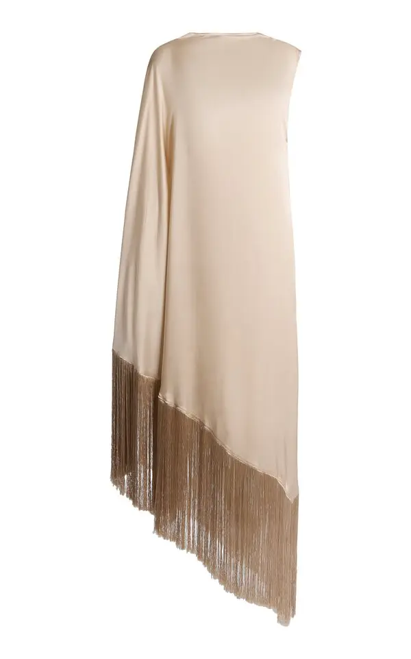 Zuhair Murad Fringe-hem Midi Dress