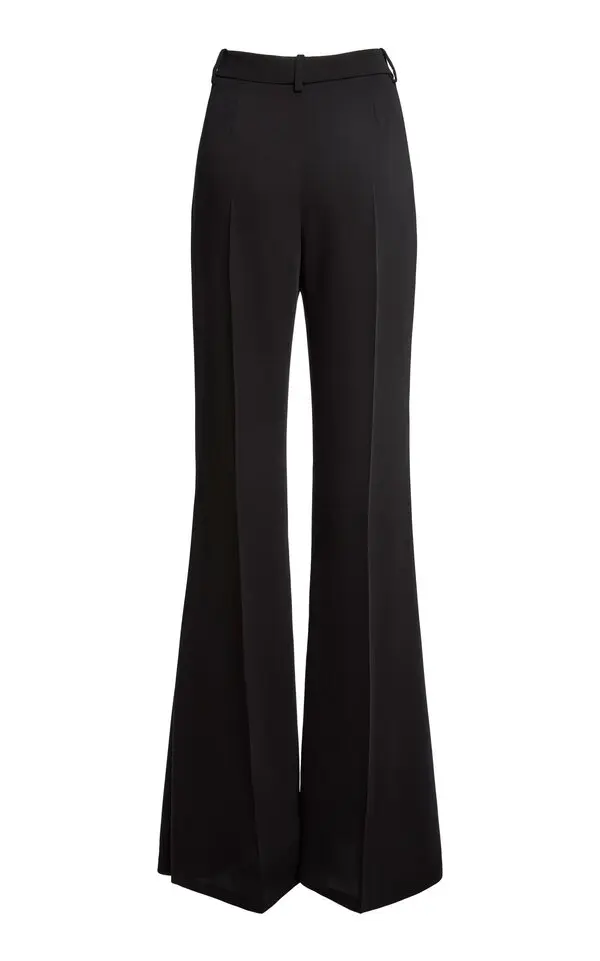 Zuhair Murad Mid-rise Flared Cady Pants