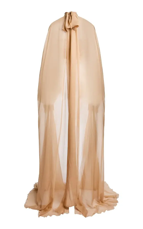 Zuhair Murad Contrast Embroidered Top